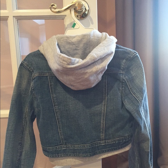 Justice | Jackets & Coats | Justice Denim Twofer Fleece Hooded Jacket ...